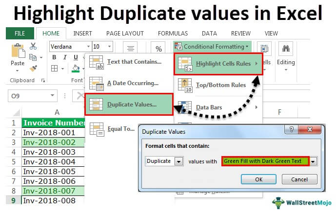 Can Excel Highlight Duplicates