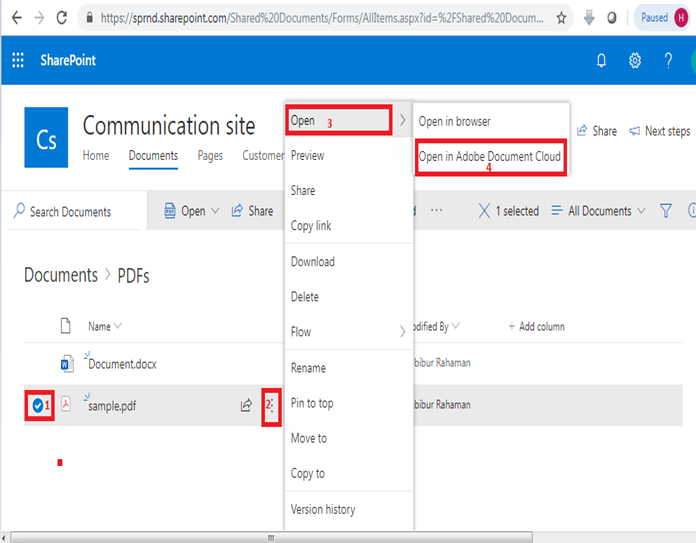 How To Edit Pdf Files In Sharepoint Online?
