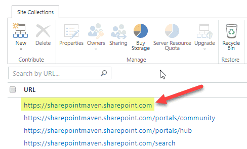 How Do I Find My Sharepoint Url?
