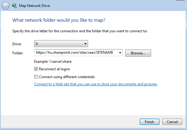 How To Map A Drive To Sharepoint Online?