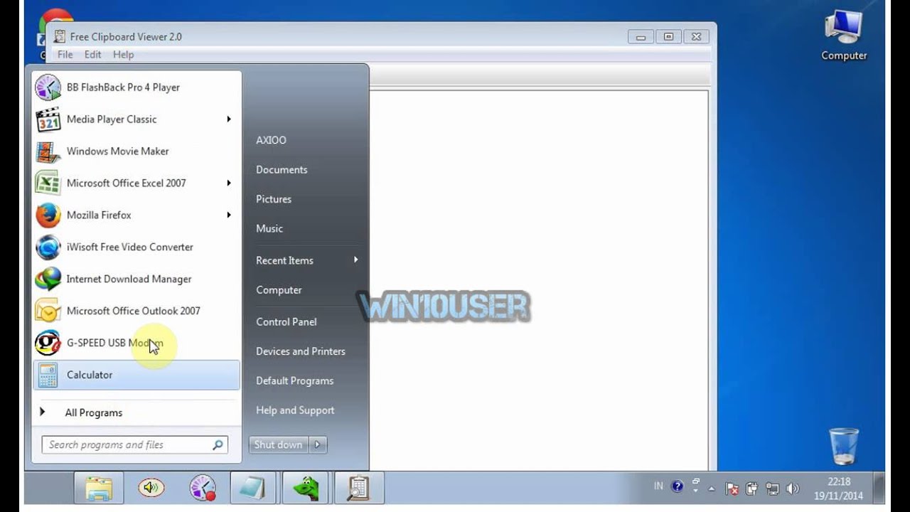 Where is the Clipboard on My Computer Windows 7?