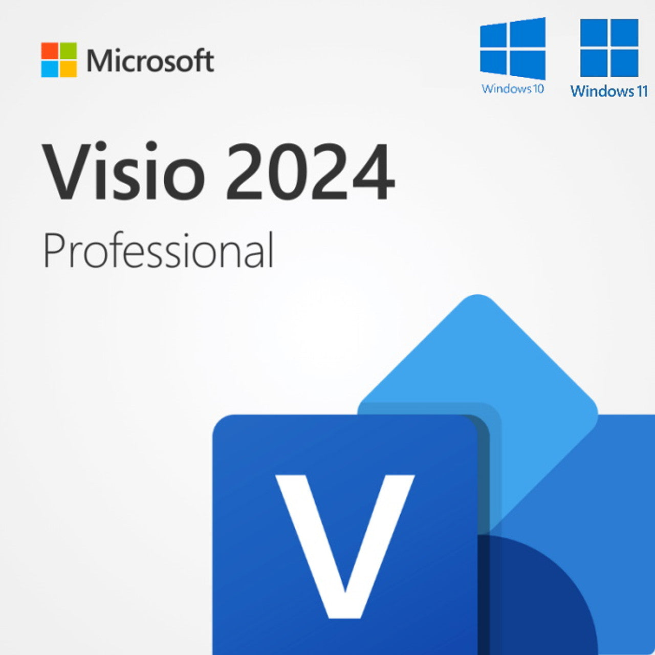 Microsoft Visio 2024 Professional Product key LTSC 3 Devices